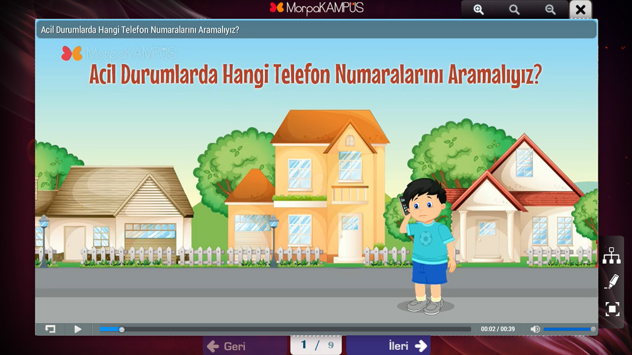 1. Sınıf Konu Anlatımları ve Testleri - Morpa Kampüs